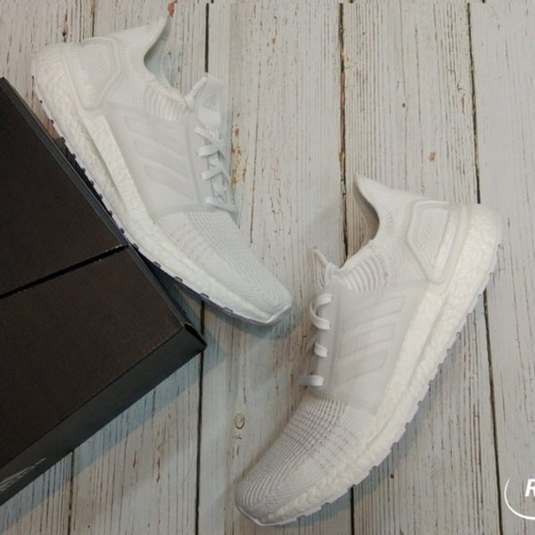 Giày Adidas UltraBoost 19 'Triple White' G54008 - Authentic-Shoes