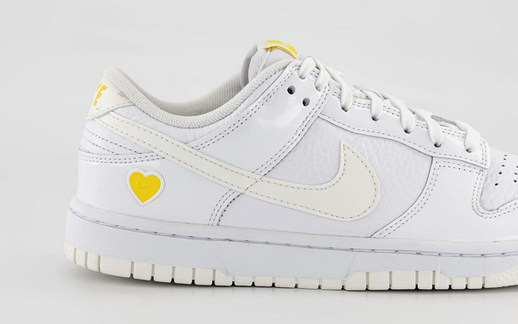 Giày Nike Dunk Low 'Valentine's Day Yellow Heart' FD0803-100