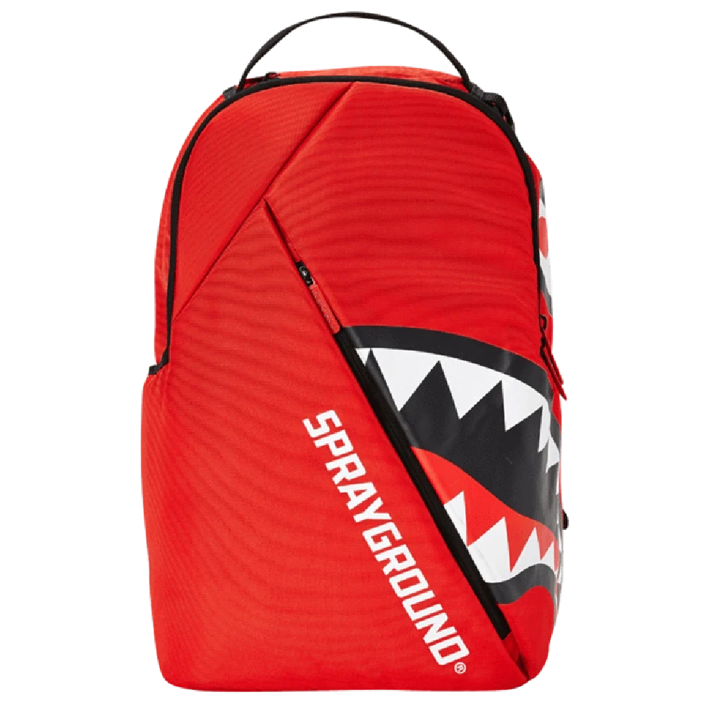 Balo Sprayground Angled Shark 'Red' Authentic-Shoes