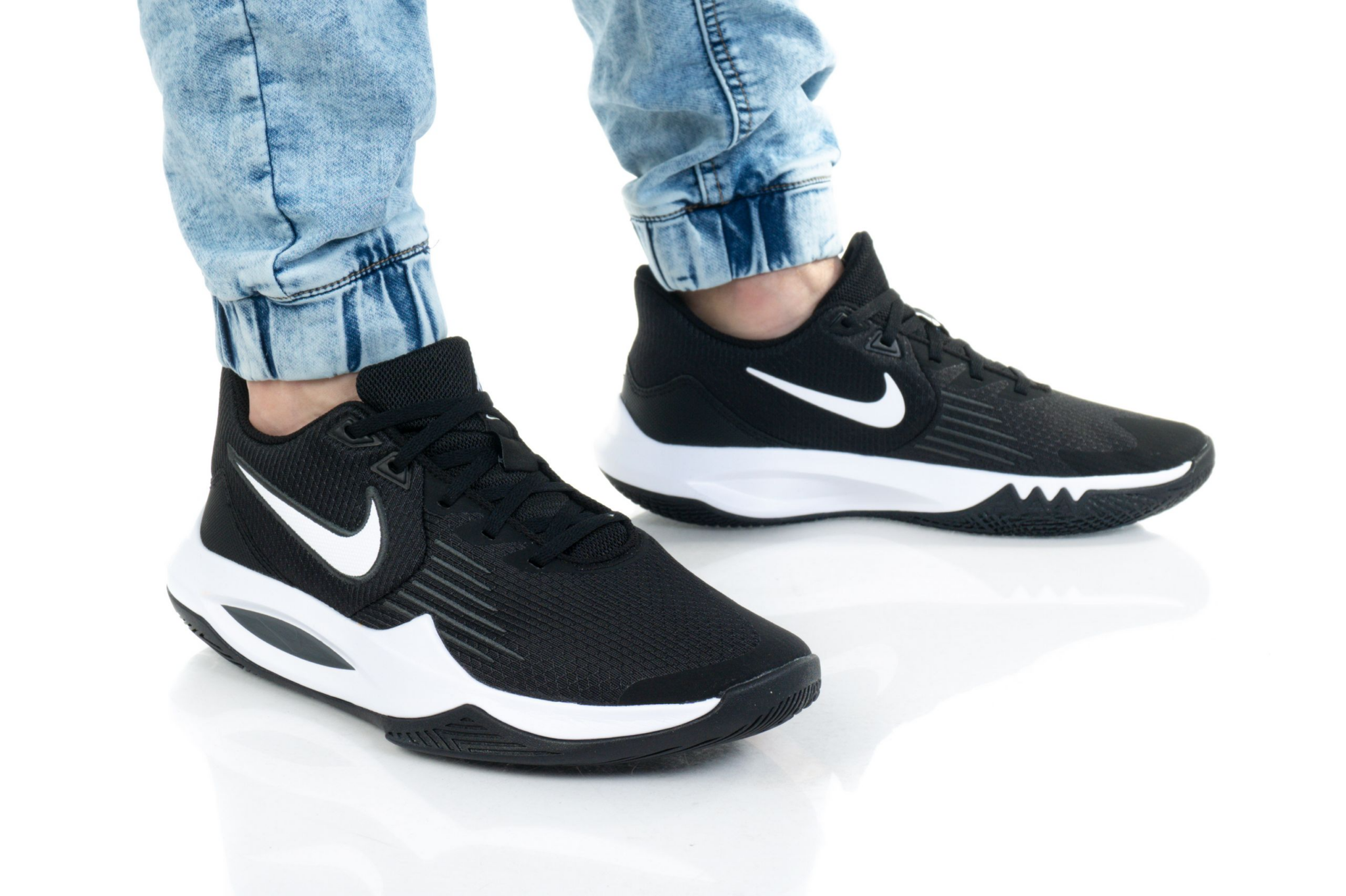 Giày Nike Precision 5 'Black White' CW3403-003 Authentic-Shoes