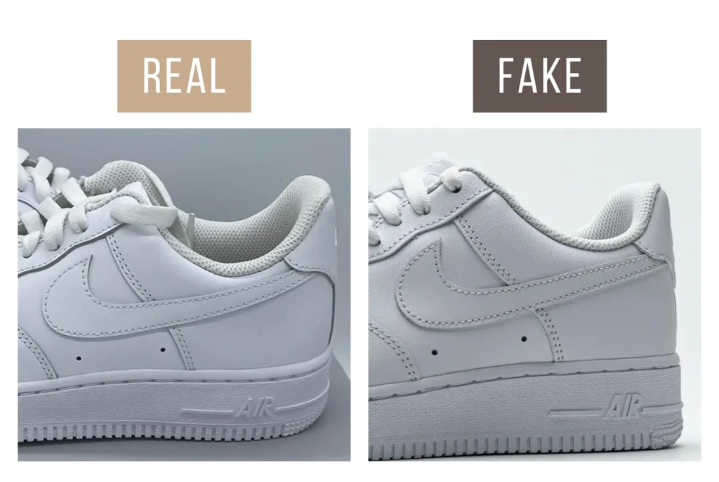 Hướng dẫn check legit giày Nike Air Force 1 All White - Authentic-Shoes