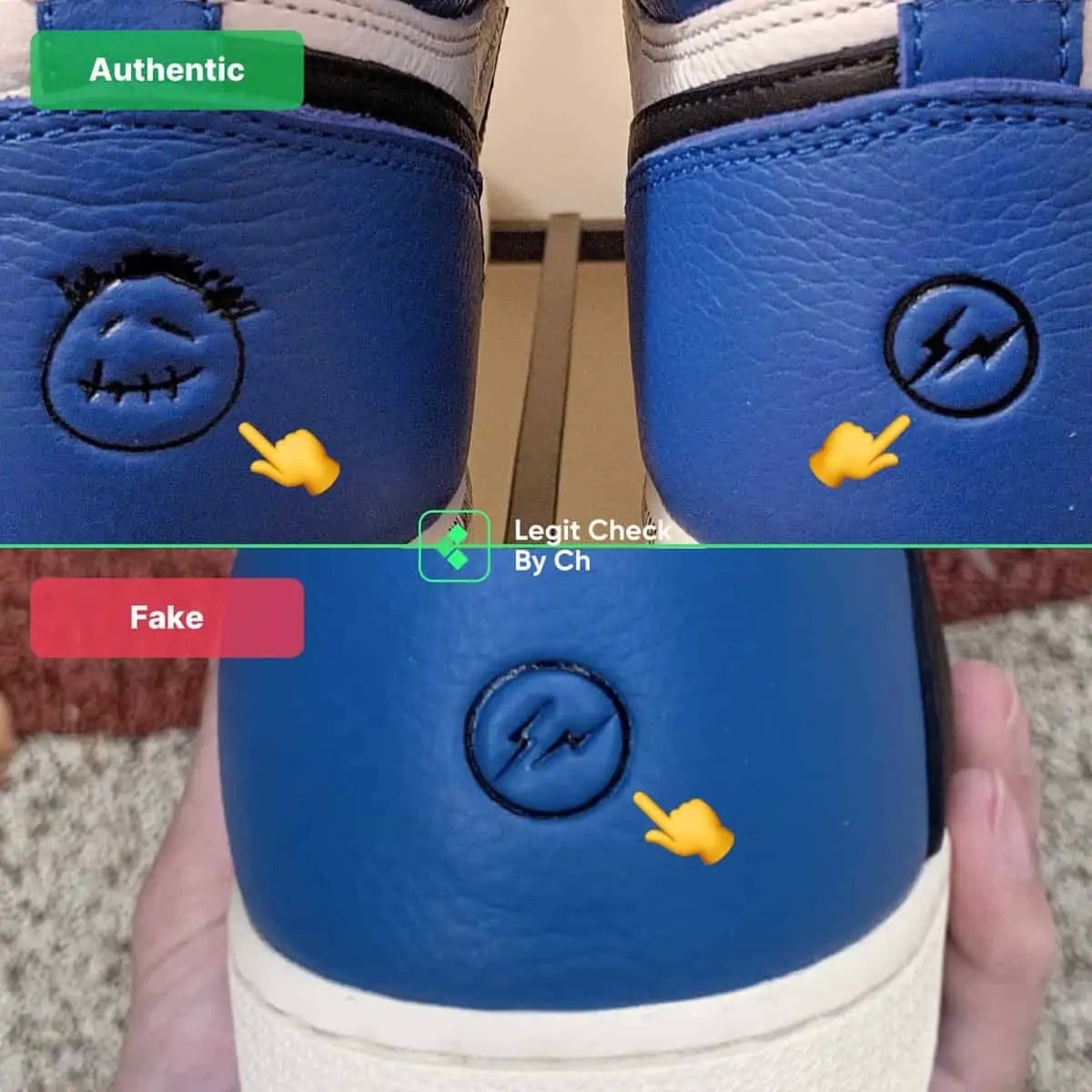 Làm thế nào để bạn phân biệt Fragment x Travis Scott x Air Jordan 1 ...