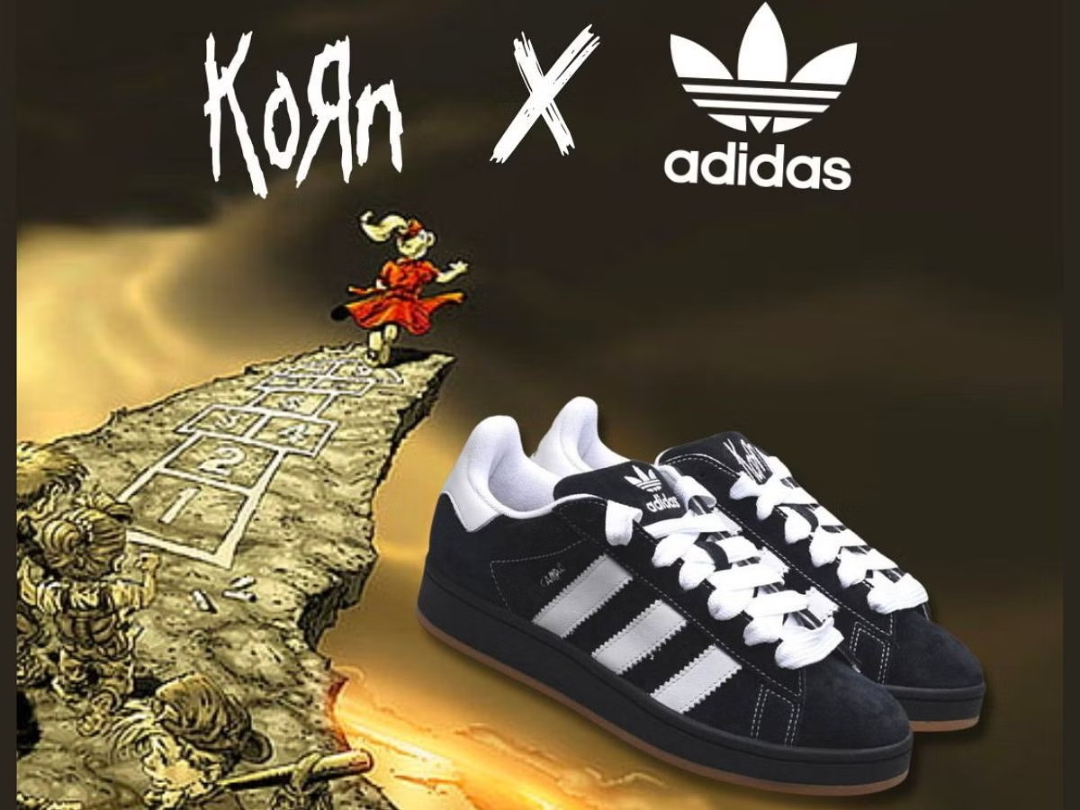 Adidas x Korn: Bản collab đầy sáng tạo sẽ ra mắt vào tháng 10