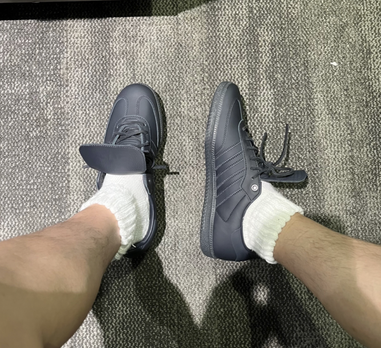 Giày Adidas Pharrell x Samba Human Race 'Charcoal' IE7291 Authentic-Shoes