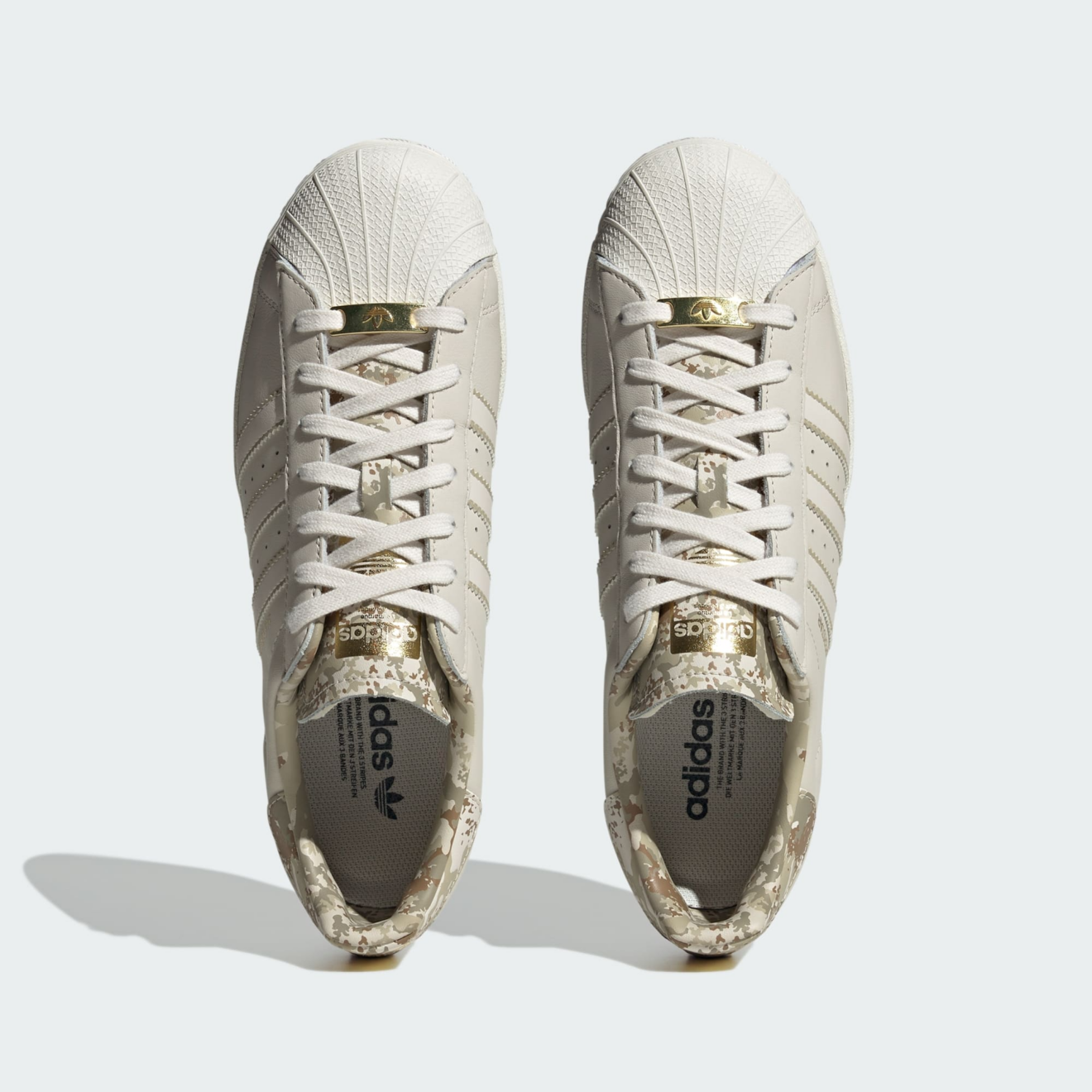 Giày Adidas Originals Superstar 'Beige' ID4683 Authentic-Shoes