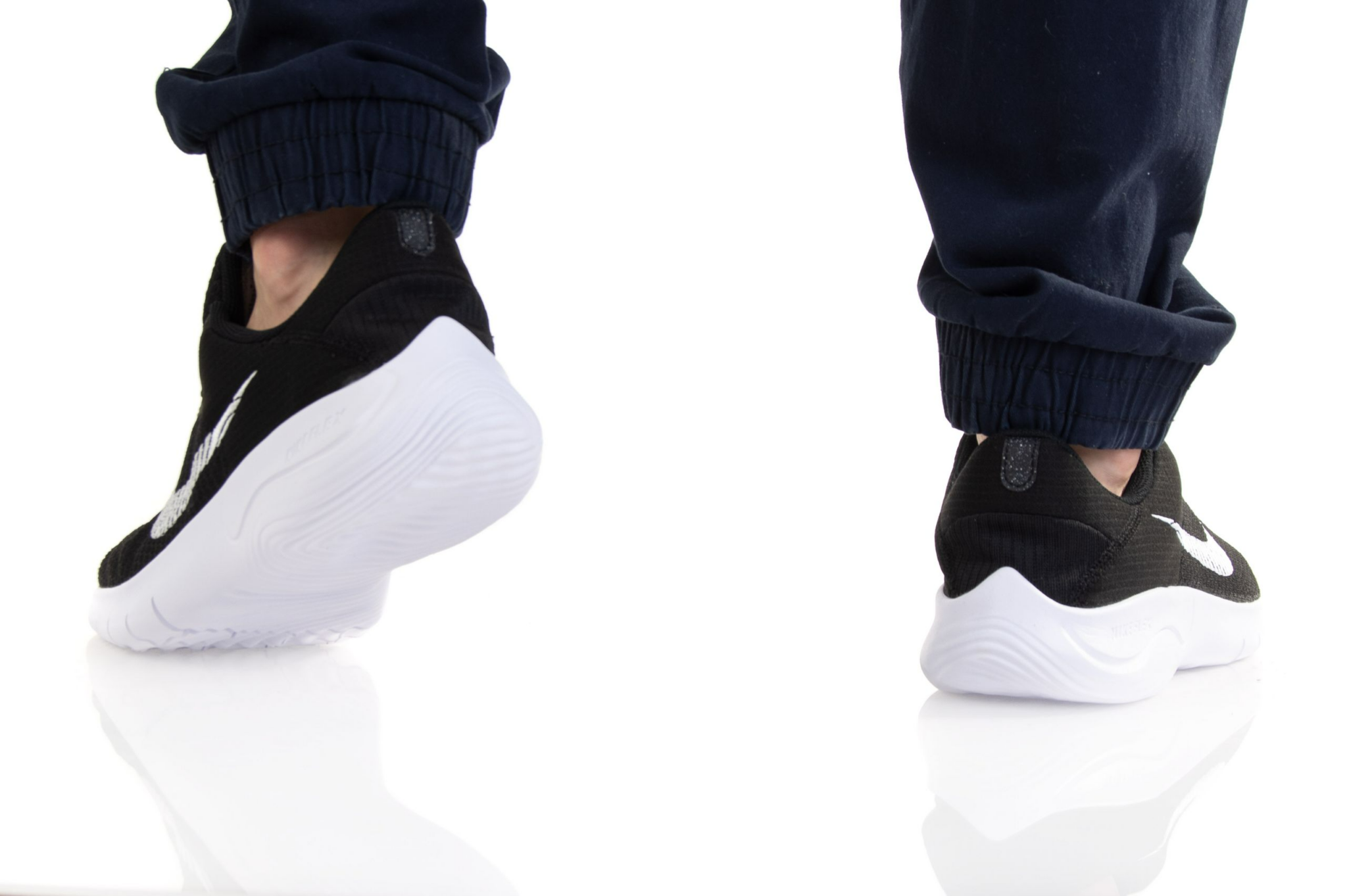 Giày Nike Flex Experience Run 11 'Black White' DD9284-001 Authentic-Shoes