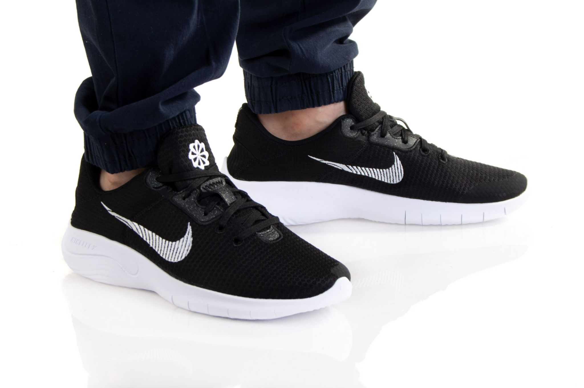 Giày Nike Flex Experience Run 11 'Black White' DD9284-001 Authentic-Shoes