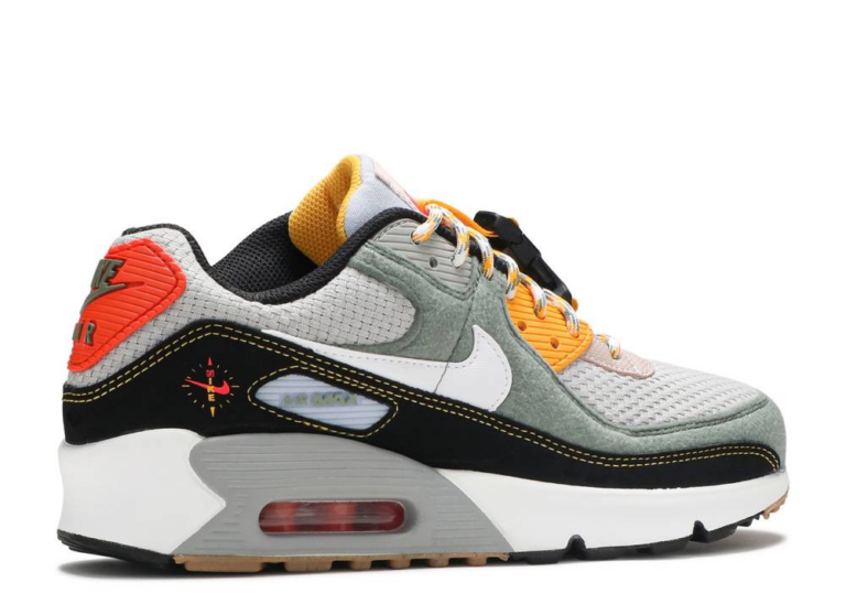 Giày Nike Air Max 90 GS 'Swoosh Compass' DC2529-300 - Authentic-Shoes