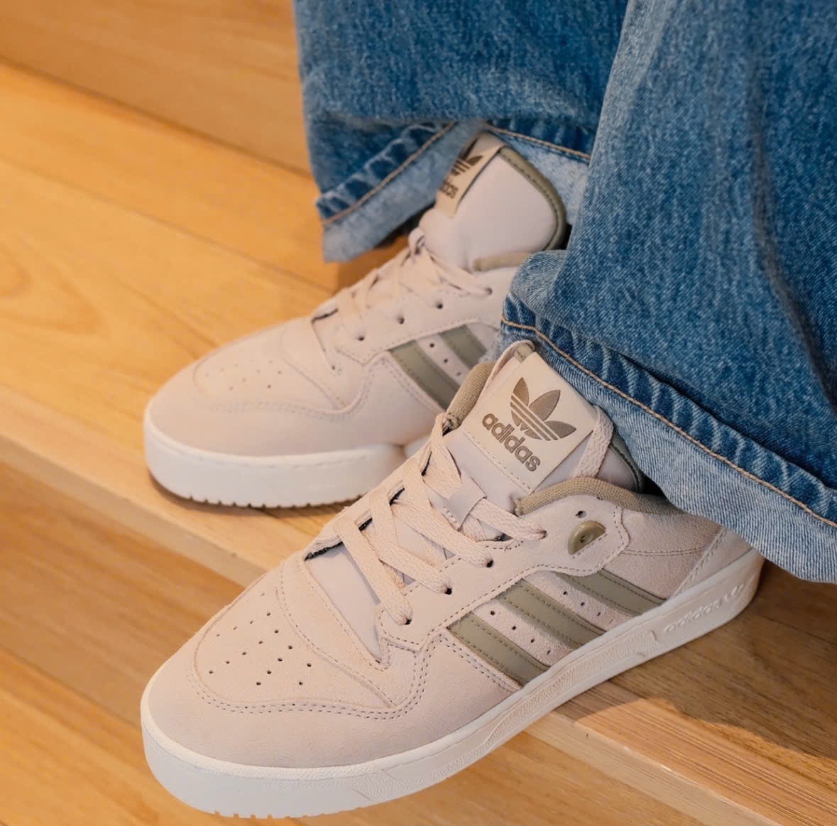 Giày Adidas Rivaly Low 'Wonder Beige' IE7211 Authentic-Shoes