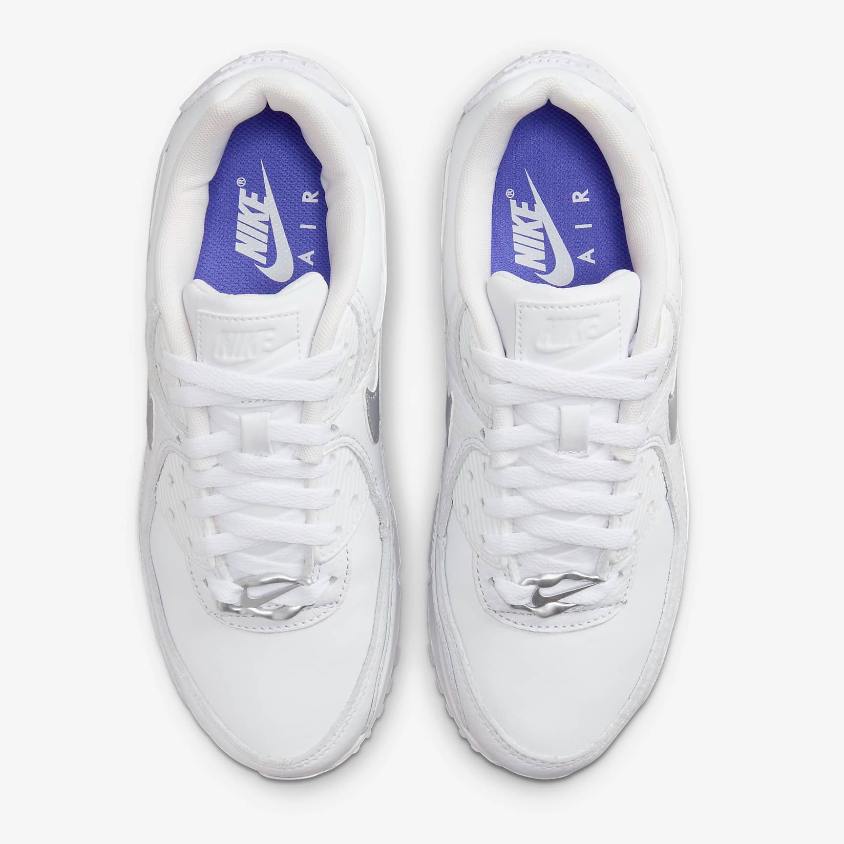 Giày Nike Air Max 90 'White Silver' FV0949-100 - Authentic-Shoes