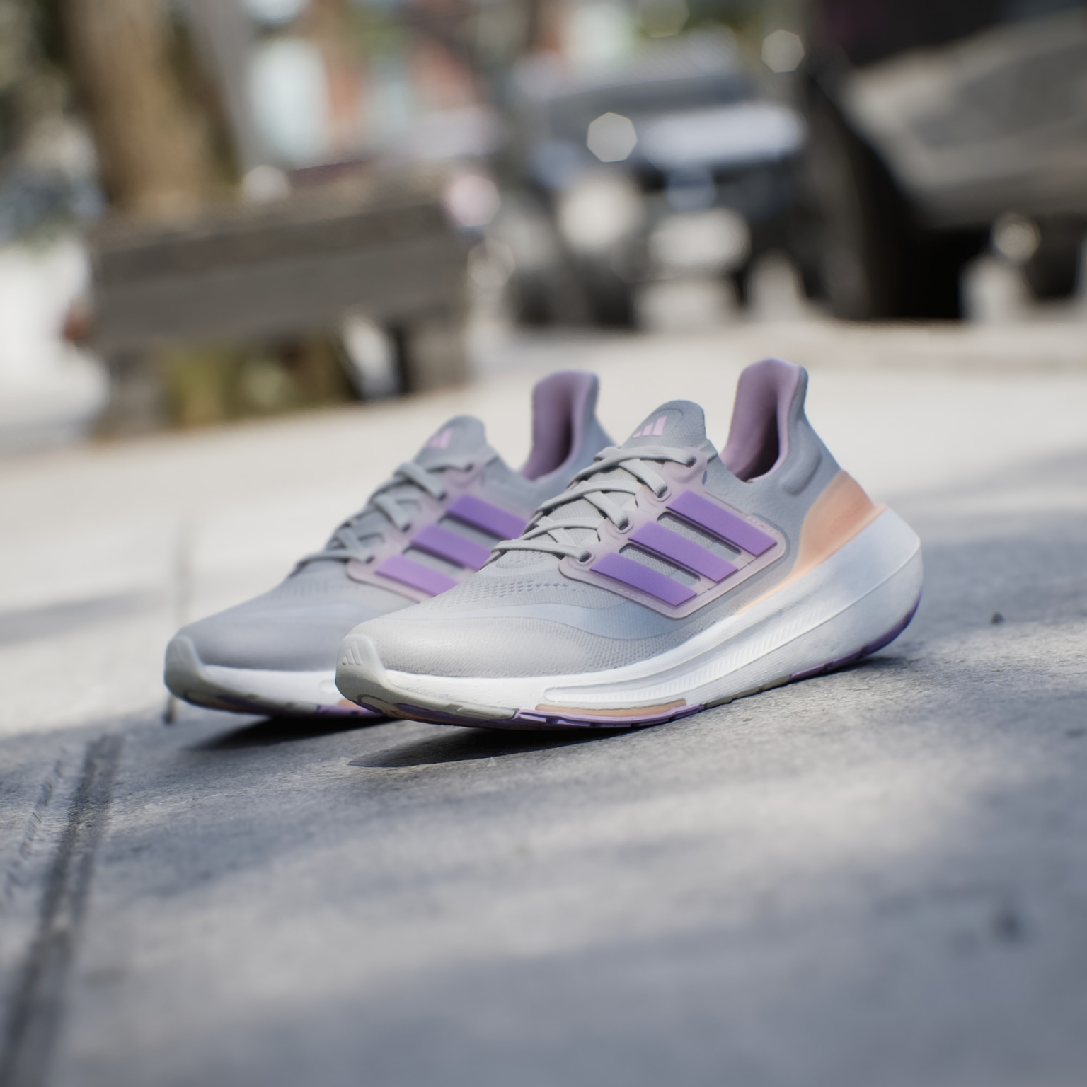 Giày Adidas UltraBoost Light 'Grey Violet Fusion' IE1762 - Authentic-Shoes