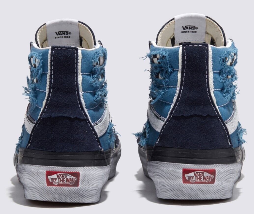 Giày Vans SK8‑HI Reconstruct 'Blue Black' VN0005UKNGJ Authentic-Shoes
