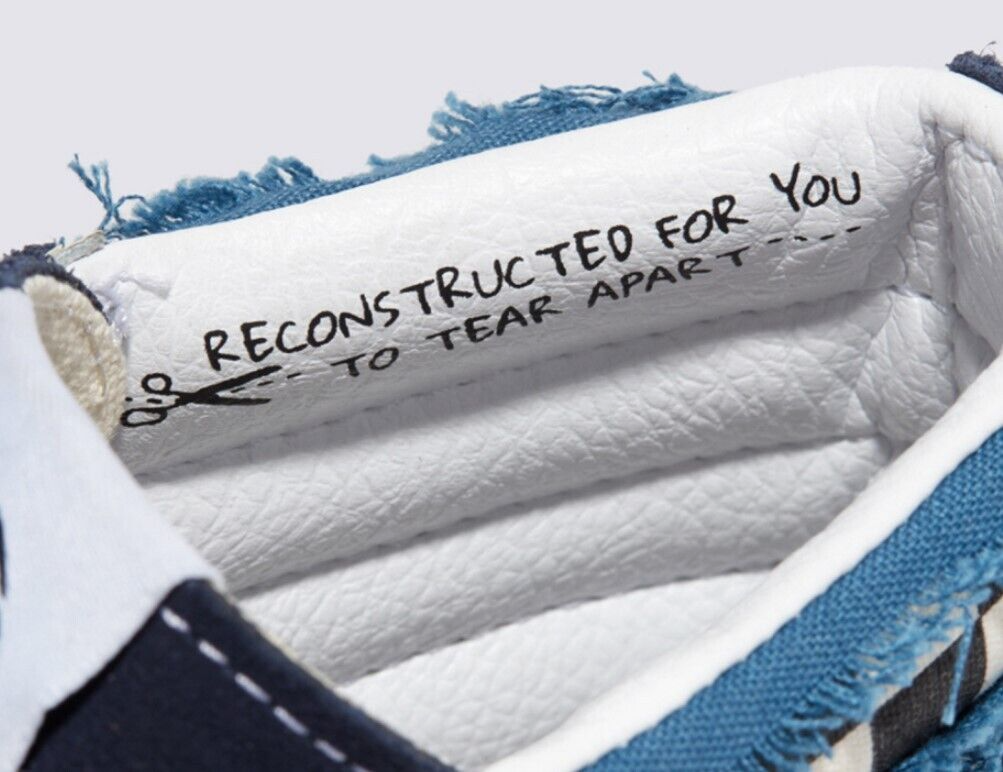 Giày Vans SK8‑HI Reconstruct 'Blue Black' VN0005UKNGJ Authentic-Shoes