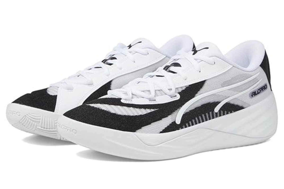 Giày Puma All‑Pro Nitro Low 'White Black' 379081‑06 Authentic-Shoes