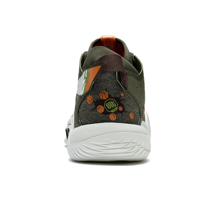 Giày Lining BadFive 2 Low 'Olive Green' ABFS003‑12 Authentic-Shoes