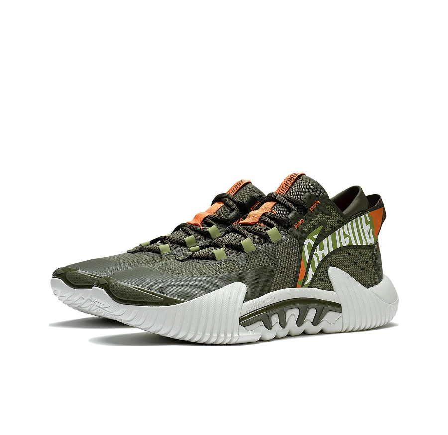 Giày Lining BadFive 2 Low 'Olive Green' ABFS003‑12 Authentic-Shoes