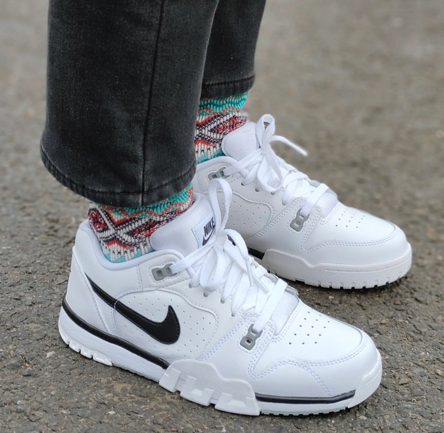 Giày Nike Air Cross Trainer Low 'White Black' CQ9182‑106 Authentic-Shoes