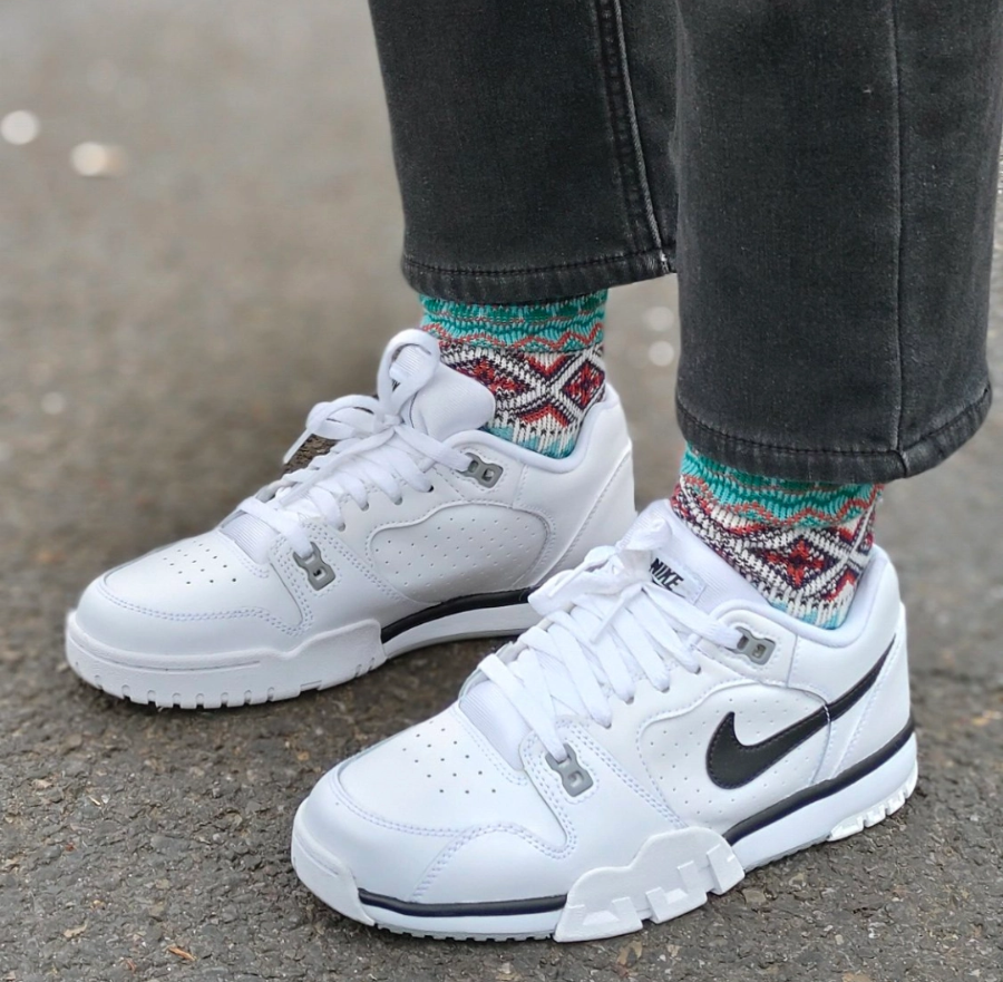 Giày Nike Air Cross Trainer Low 'White Black' CQ9182‑106 Authentic-Shoes