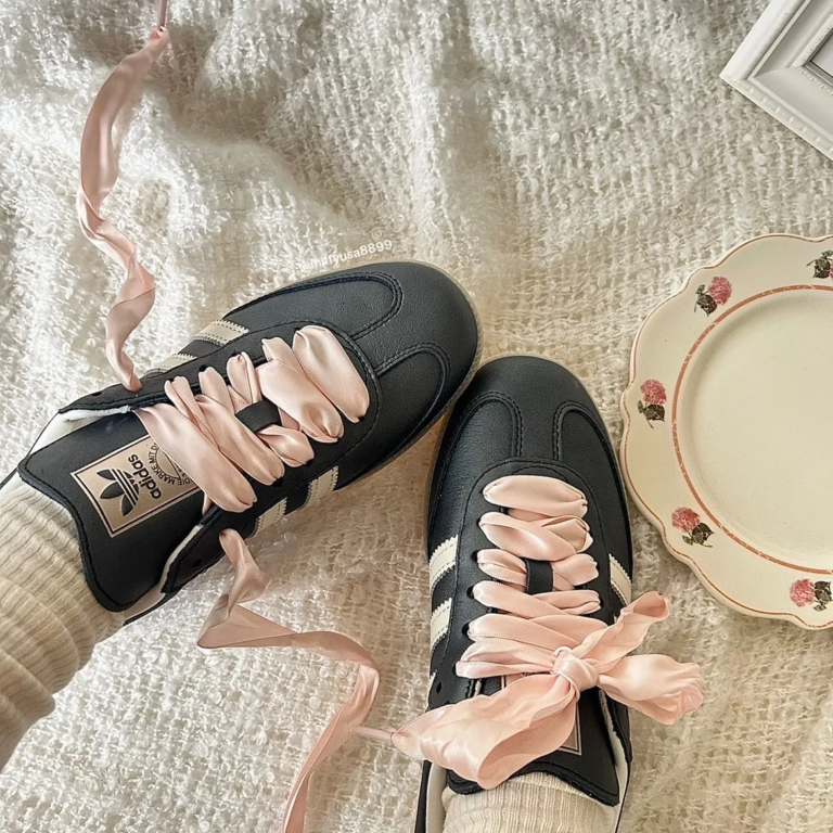 Giày Adidas Samba 'Black Wonder Quartz Ribbon Laces' IH8047 - Authentic ...