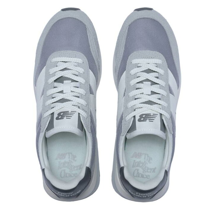 Giày New Balance 370 'Grey White' U370AH Authentic-Shoes