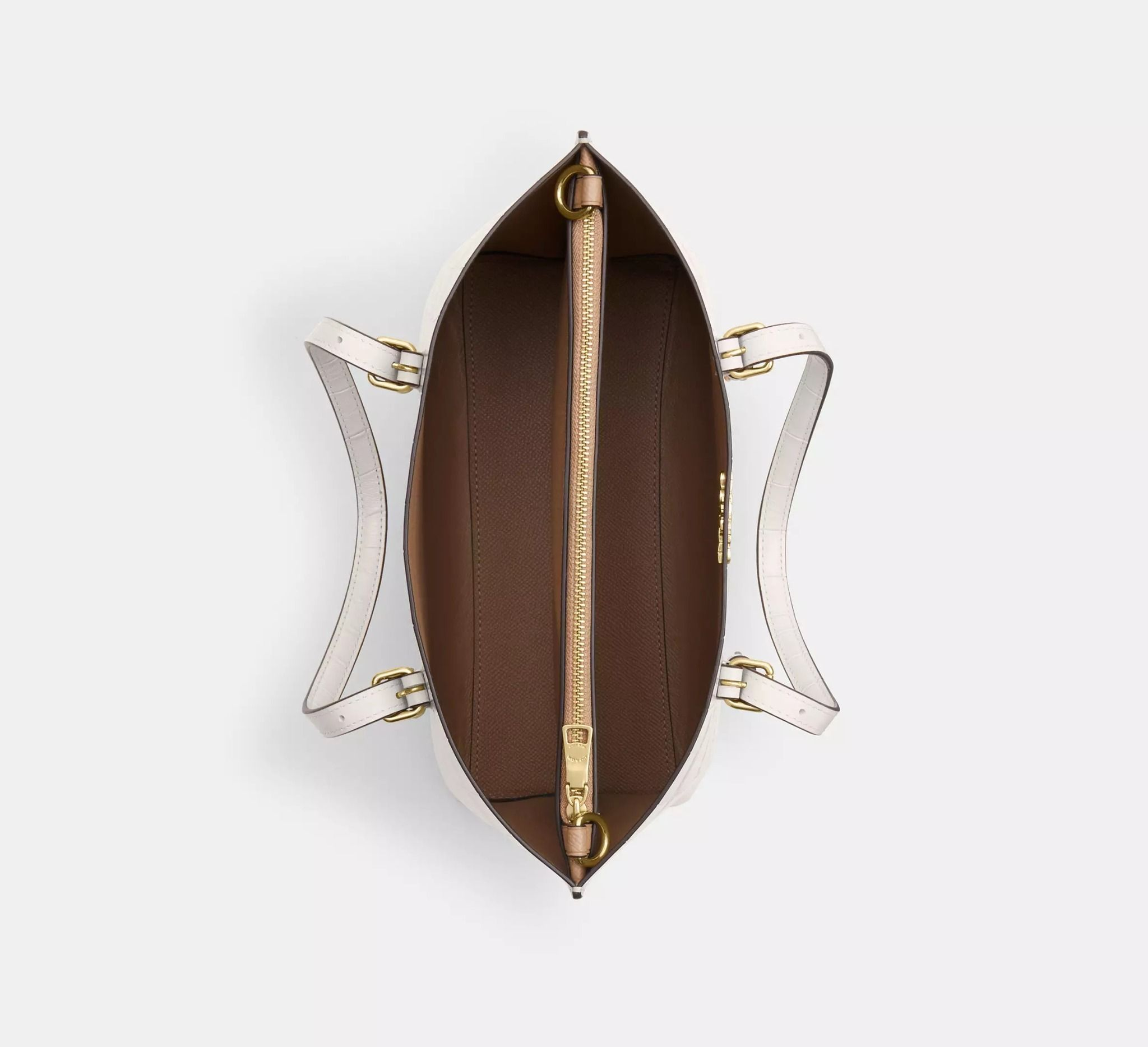 Túi Nữ Coach Mollie Tote Bag 25 'Chalk' CW017-IMCHK Authentic-Shoes