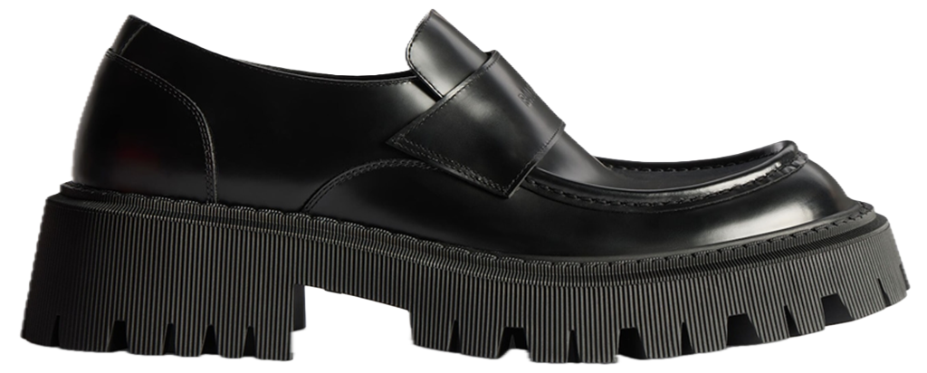 Giày Balenciaga Tractor Loafer ‘Black’ 760433WA8E91000 Authentic-Shoes