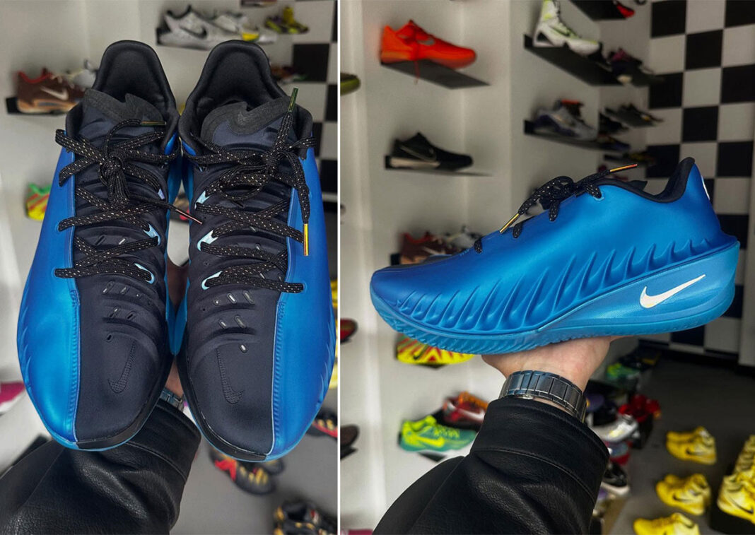 Giày Nike GT Cut 4 “Metallic Blue” sẽ ra mắt vào mùa xuân năm 2026 ...