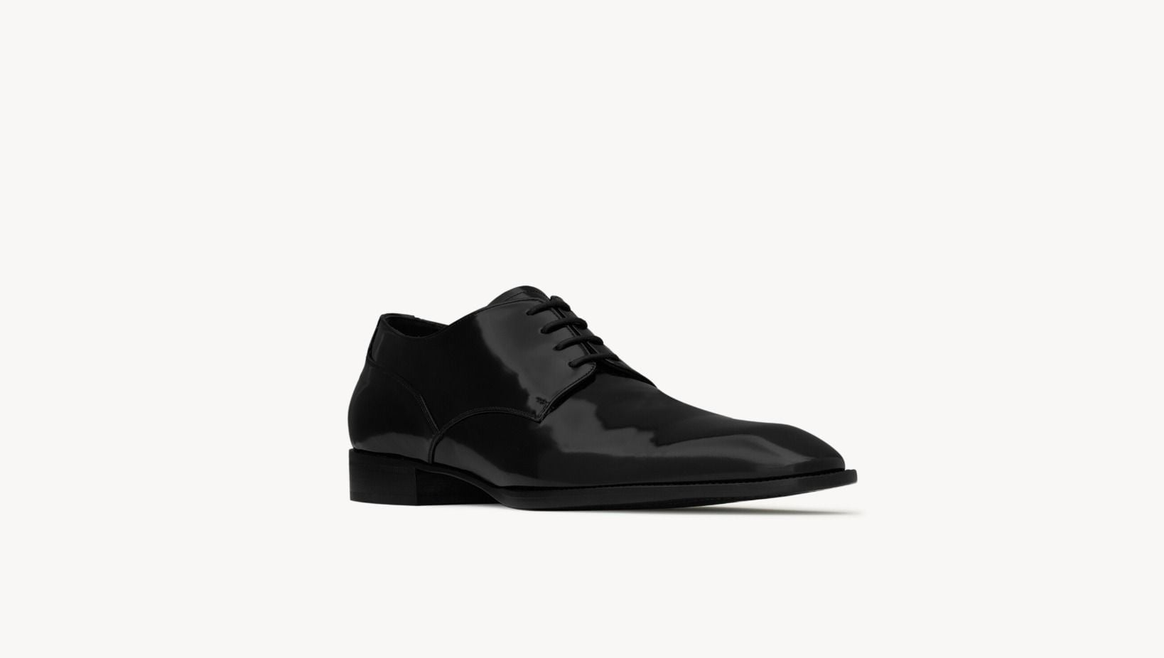 Giày Saint Laurent Stanton Derbies ‘Black’ 860499AAAPI1000 Authentic-Shoes