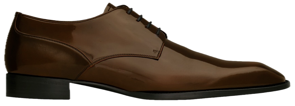 Giày Saint Laurent Stanton Derbies ‘Brown’ 860499AAF2Y2504 Authentic-Shoes