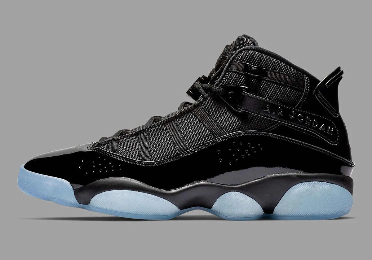 Giày Nike Air Jordan 6 Rings 'Black Ice' 322992-011 Authentic-Shoes